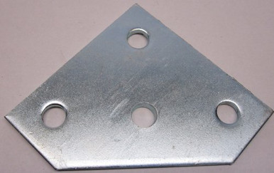 Angle Plate- 4 Hole- Strut Channel Bracket - Warehousesoverstock