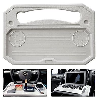 Matdology Car Tray Steering Wheel Table Auto Laptop Desk for Work- iPad ...