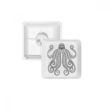Paint Octopus Eight Black Keycap Mechanical Keyboard PBT Gaming Upgrade ...
