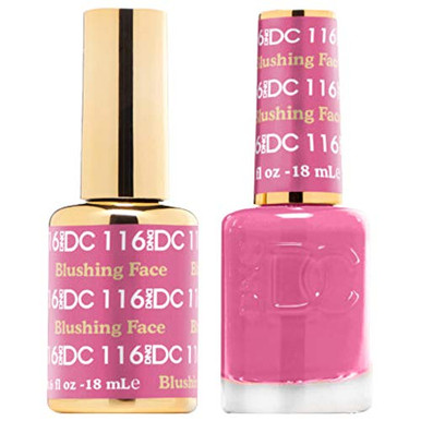 DND DC 116 - BLUSHING FACE Gel and Matching Polish Set - DND DC Gel and ...