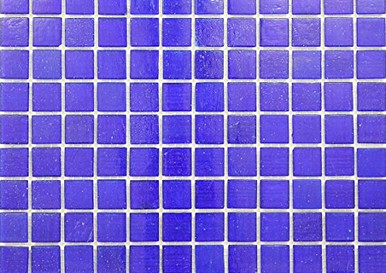 Glossy Cobalt Blue Square Glass Mosaic Tiles for Bathroom and Kitchen ...