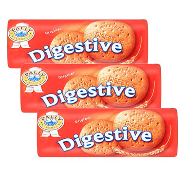 Pally Biscuits -Pack of 3- Wheat Flour Digestive Biscuits-Product of ...
