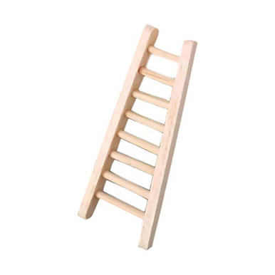 Simulation Ladder Toy Doll House Accessories Set Mini Wooden Ladder for ...
