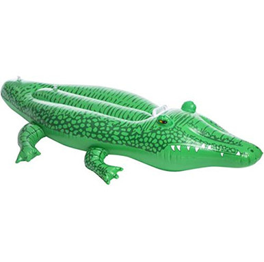 Alligator Pool Float 64in X 36in Alligator Shaped Inflatable Pool ...