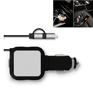 Button Recall- 2 in 1 Automatic Retractable Style Charger- Telescopic ...