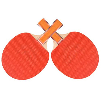 Tomantery Pure Wood Base Plate Paddle Bat Ping Pong Set Sports ...