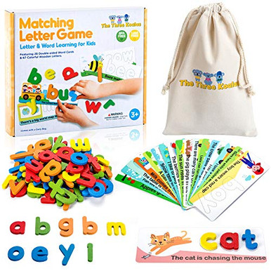 Matching Letter Toy- Learning Educational Toy for 3 4 5 6 Years Old ...