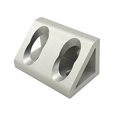 80 20 Inc 4334 15 Series 4 Hole Wide Inside Corner Gusset Bracket