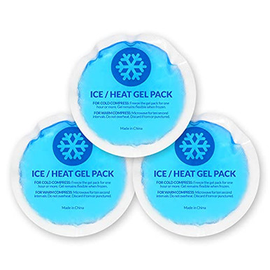 Ever Ready First Aid Round Reusable Gel Ice Pack for Hot and Cold ...