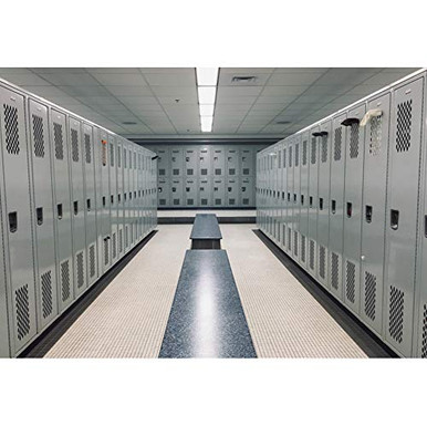 DORCEV 5x3ft Locker Backdrop Gym Gymnasium Public Locker Place ...
