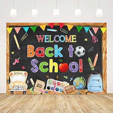 Ticuenicoa 7x5ft Back to School Backdrop for Party Classroom ...