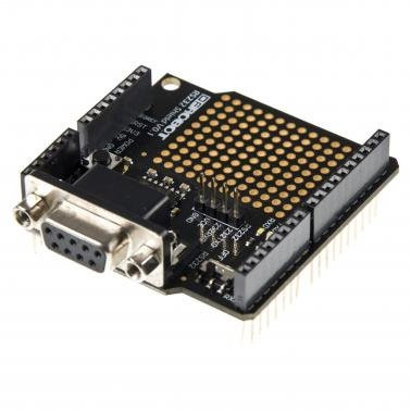 Rs232 Shield For Arduino-Db9 Connectors- - Warehousesoverstock