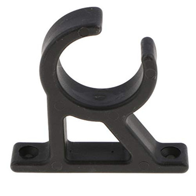 FLAMEER Black C-Shape Boat Ladder Stowing Boat Hook Storage Clips ...