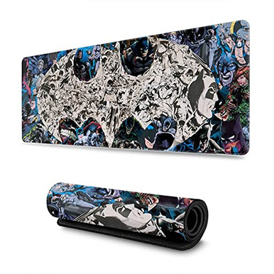 Batman Mouse Pad Rubber Cloth Water-Resistant Desk Mat for Men Women ...