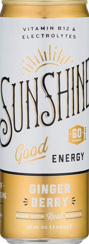 Sunshine Beverages- LLC Good Energy Drink- Ginger Berry- 12 Fl Oz ...