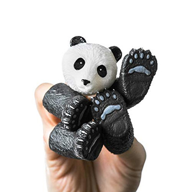 Ipearl Handi Panda Finger Hand Puppet Novelty Toys Finger Doll Props ...