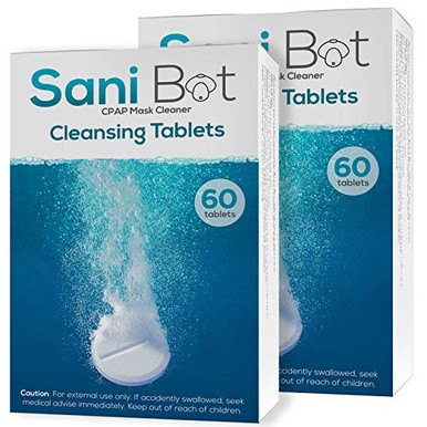 CPAP Mask Cleanser Tablets by Sani Bot - Sleep Apnea Mouth Device ...