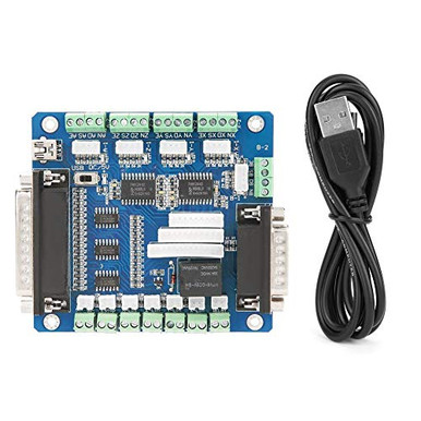 MACH3 Double Output Interface Drive Board-5 Axis CNC Controller ...