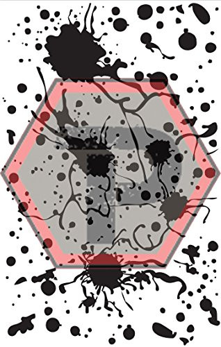 Tactical Penguin Blood or Paint Splatter Stencil for cerakote- gunkote ...