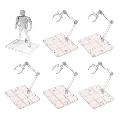 6 Pcs Action Figure Display Stands- Action Figure Holder Display Stand ...