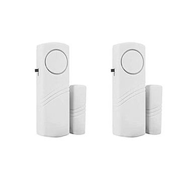 2 Pcs Window Alarm Wireless Door Open Alarm Home Security System Pool ...