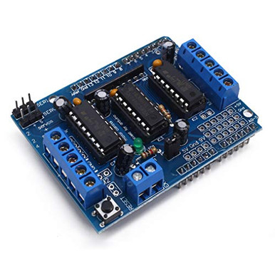 JJDD -1PCS- L293D Drive Module Motor Control Shield Stepper Driver Board Control Module Motor ...