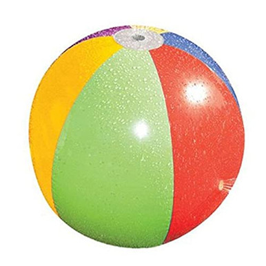 LEFUYAN Beach Ball Sprinkler for Kids Inflatable Water Ball Outdoor ...