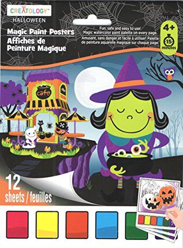 Creatology Magic Paint Posters ~ Halloween Edition -Witch's Brew ...