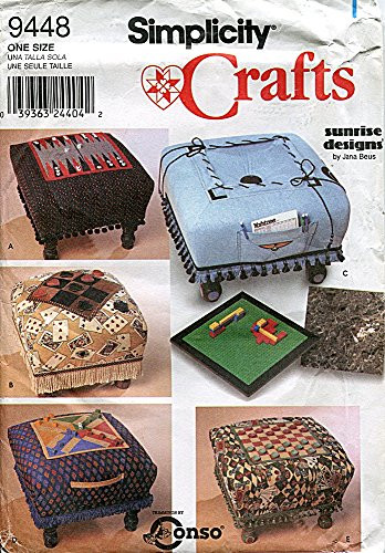 Simplicity Crafts 9448 Ottoman Game Boards by Jana Beus for Sunrise ...