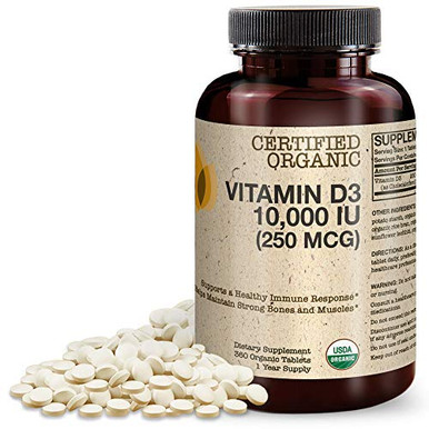 Futurebiotics Vitamin D3 10-000 IU -250 MCG- Supports a Healthy Immune ...