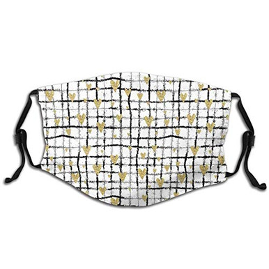 Comfortable Windproof mask-Romantic Pattern Of Sprayed Paint Of Black ...