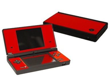 Rockin Red Vinyl Decal Faceplate Mod Skin Kit for Nintendo DSi -DSi ...