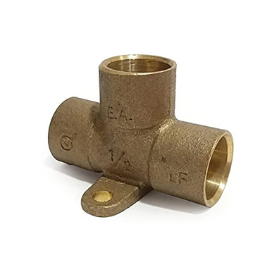 Supply Giant DDDU0012 X C Lead Free Cast Brass Reducing Tee Fitting ...