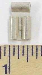 FLG-1N 18-22 AWG 1/4" Right Angle Female Tab Crimp Connector Solderless ...