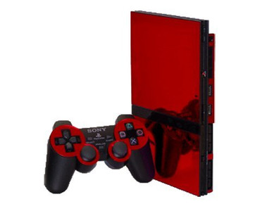 Red Chrome Mirror Vinyl Decal Faceplate Mod Skin Kit for Sony ...