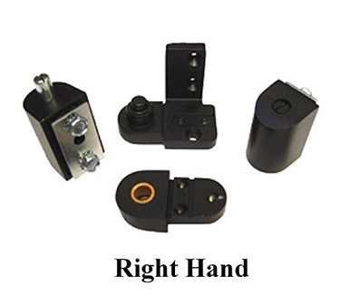 YKK Style Storefront Door Pivot Hinge Set in Dark Bronze - Choose ...