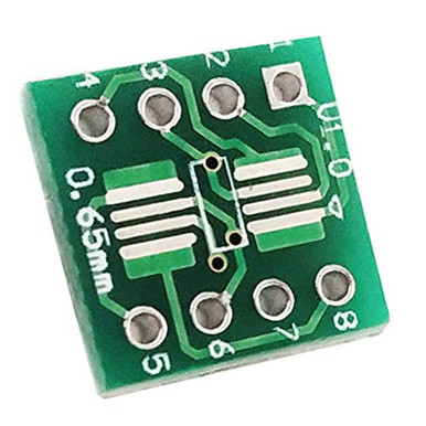 lecimo 100x 8 Pin SMD to DIP Adapter Board SSOP8 0.65/1.27mm DIP Pin ...