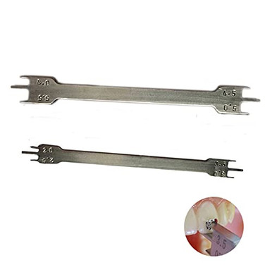 L1YAFYA 1 Pcs 3 Size Dental Bracket Locator Bracket Placement Gauge ...