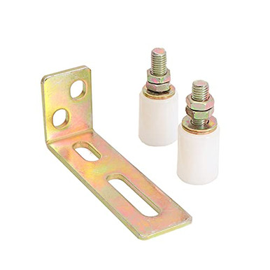 Slide Gate Guide Post Rollers Adjustable Dual Nylon Rollers L Rear Post ...