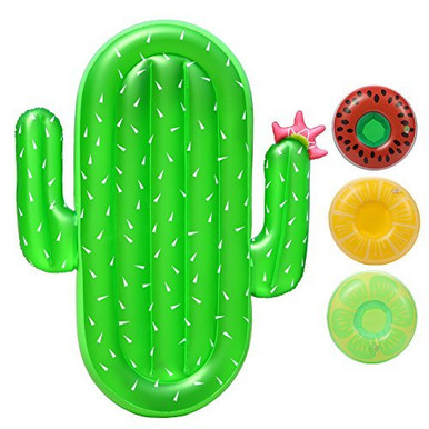 Lumiparty Inflatable Cactus Pool Float Raft Outdoor Swimming Pool ...