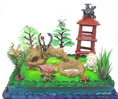 14 Piece HOW TO TRAIN YOUR DRAGON Themed Birthday Cake Topper Set ...