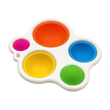 Qlisytpps 5 Cells Bubble Sensory Fidget Toys Baby Simple Sensory Toys ...