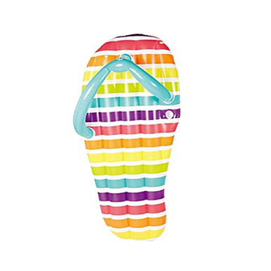 VELIHOME Inflatable Float Rafts- Flip Flop Shape Floating Water Hammock ...