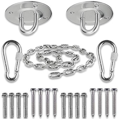 Anchor Ceiling Mount kit with Chain for Macrame Swing- Hammock- Wall ...