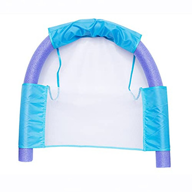 Swimming Pool Noodle Sling Mesh Chair- Foldable Swimming Pool Noodle ...