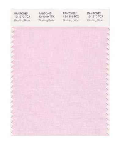 PANTONE Smart 12-1310X Color Swatch Card- Blushing Bride ...