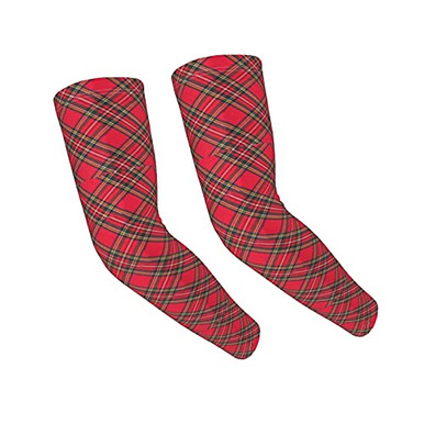 Scotch Check Arm Compression Sleeves for Kids Basketball Shooting ...