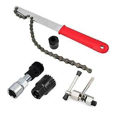 Bicycle Repair Tool Kits- 5 pcs Bike Chain Repair Tool- chain whip Plus ...