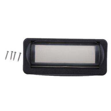 Water Resistant Marine Stereo Cover - Smoke Colored Heavy Duty Boat ...
