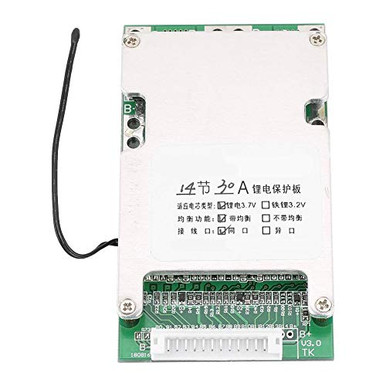 Lithium Battery Charging Board-14S 50V 30A Battery Cell Protection ...